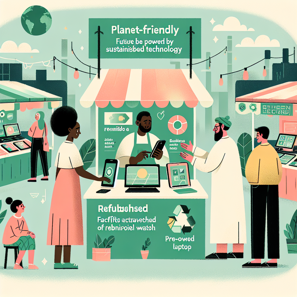 Sustainable Tech Buying: How to Support a Greener Planet with Refurbis