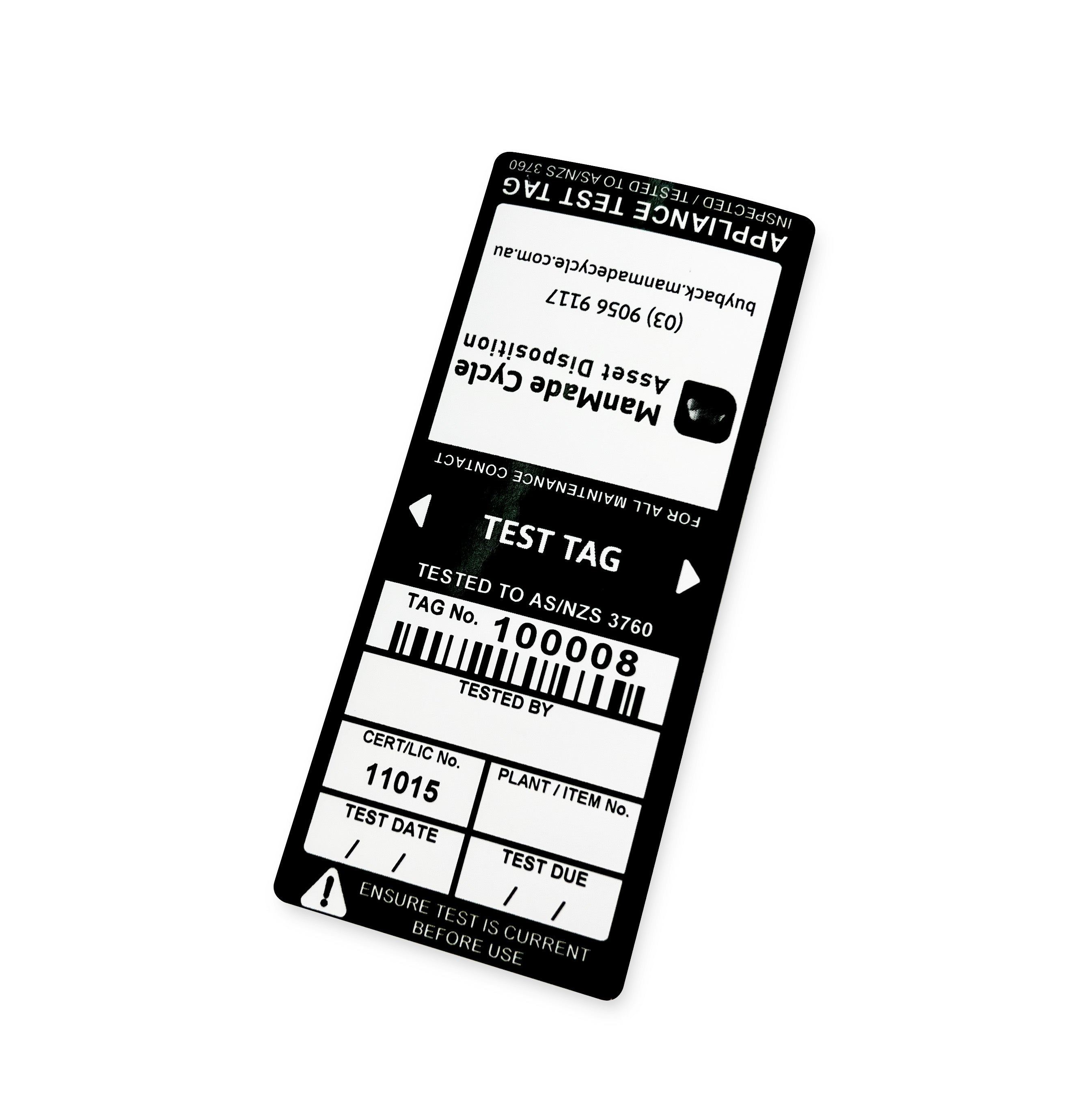 Electrical Test & Tag Services for Cords or Chargers| ManMade Cycle